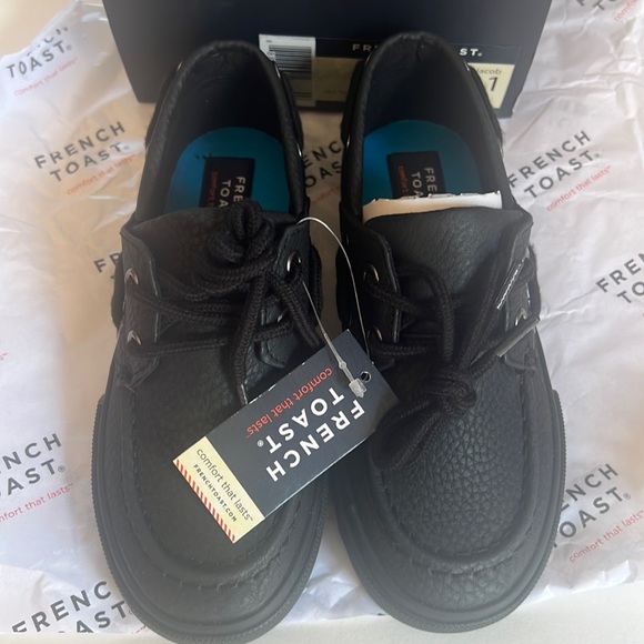 French Toast | Shoes | Boys Black Boat Shoes French Toast | Poshmark